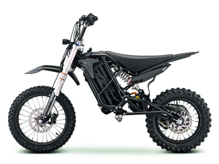 Electric pit bikes and ATVs EBOX EBX 72 RS BLACK (USA)