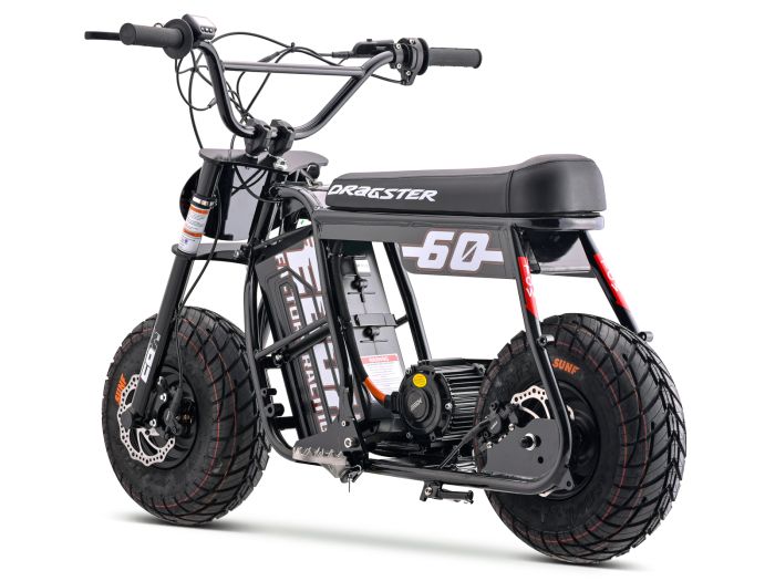 Electric pit bikes and ATVs DRAGSTER EBX BLACK 60 (USA)