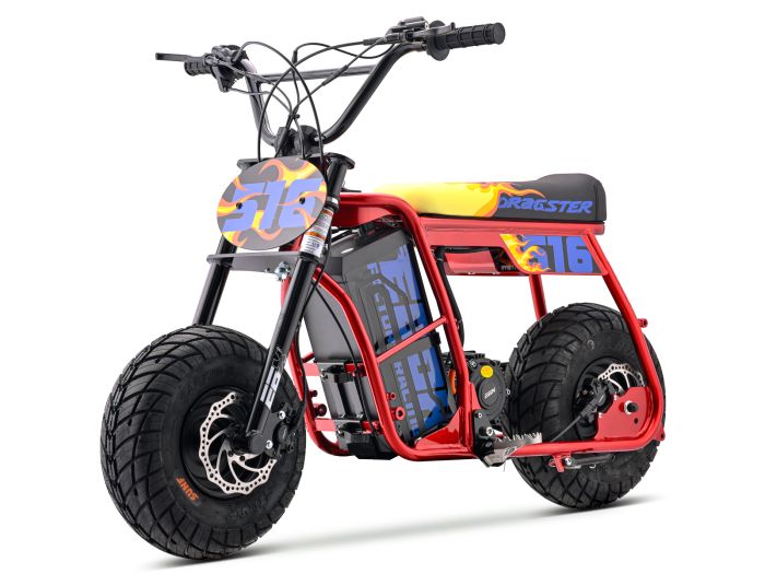 Electric pit bikes and ATVs DRAGSTER EBX 60 R RED (USA)