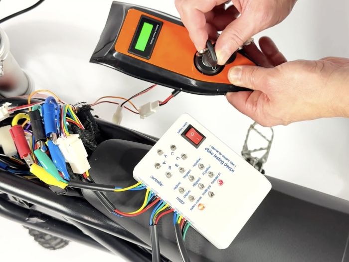 Electric pit bikes and ATVs EBOX Diagnostic Kit