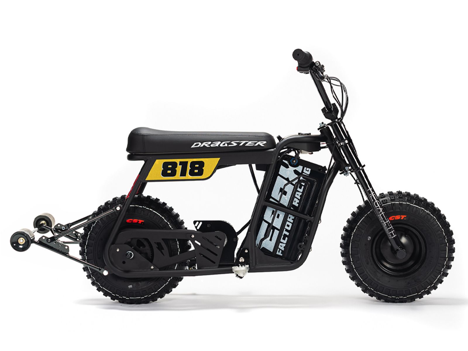 Electric pit bikes and ATVs Wheelie Bar